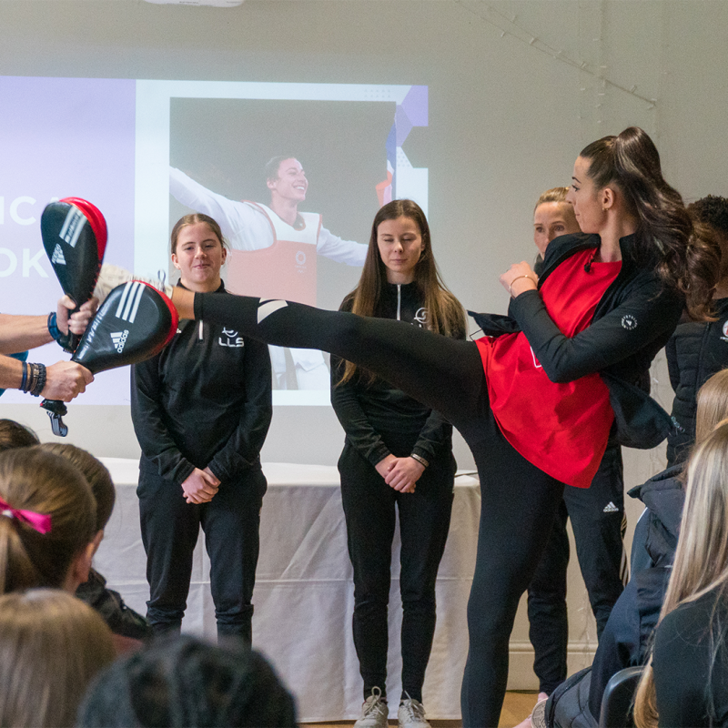 Double Olympic Medalist Bianca Cook Becomes An LLS Ambassador